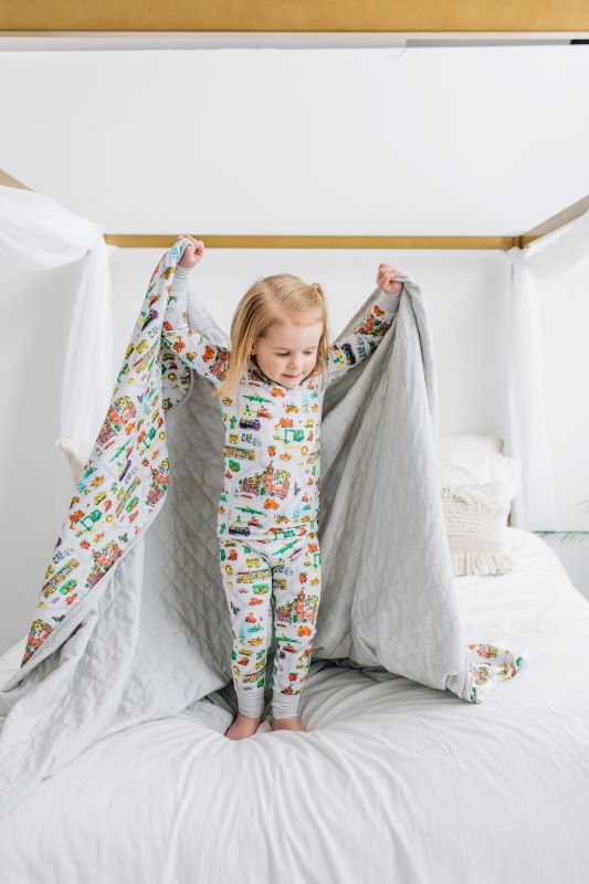 Richard Scarry's Busyworld™ Busytown Map Two-Piece Pajama Set – Wildwoven